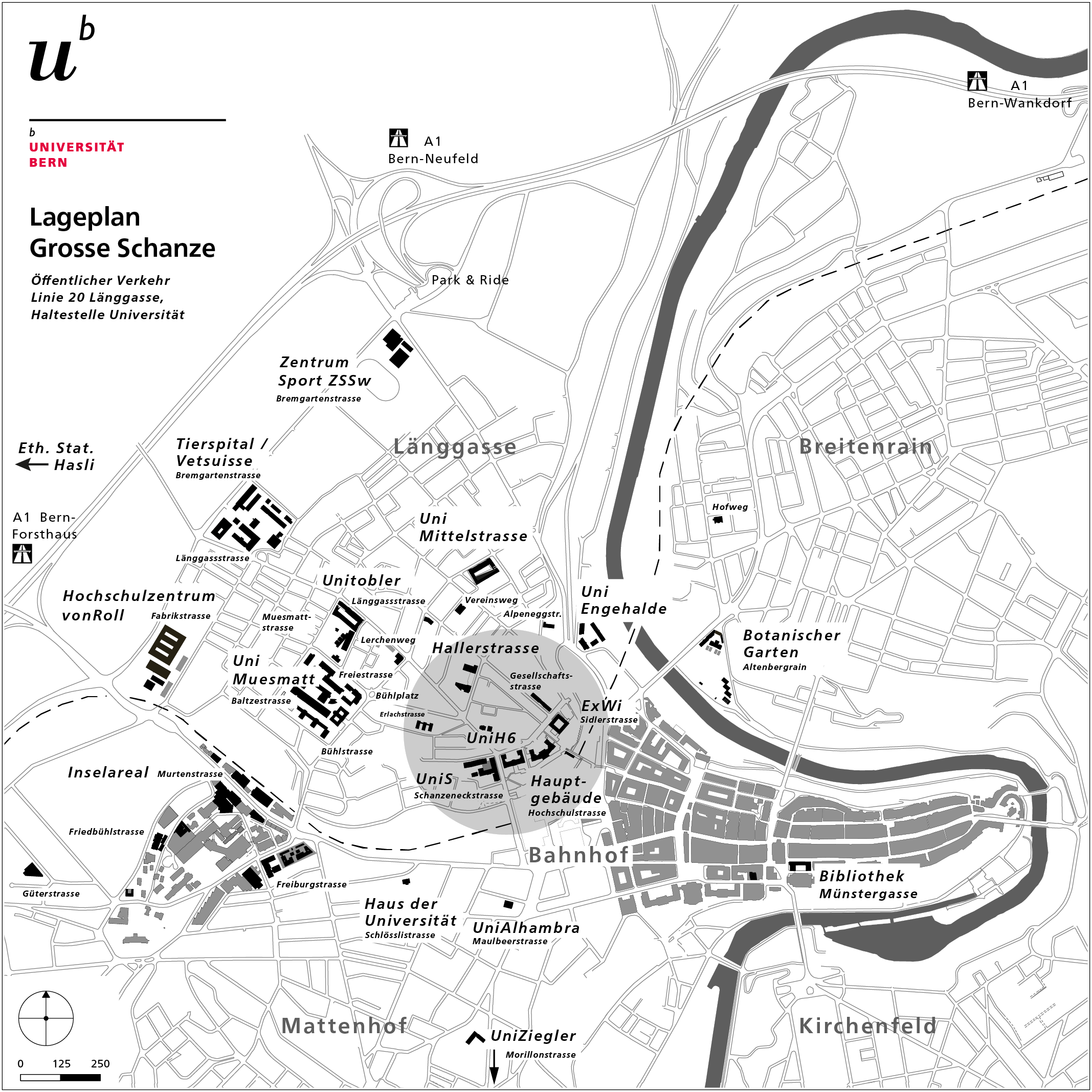 Universität: Hauptgebäude - Universität Bern